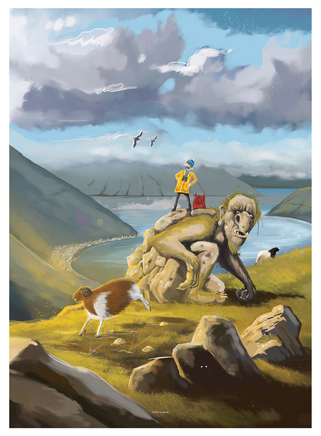 Plakat - Her er einki tröll