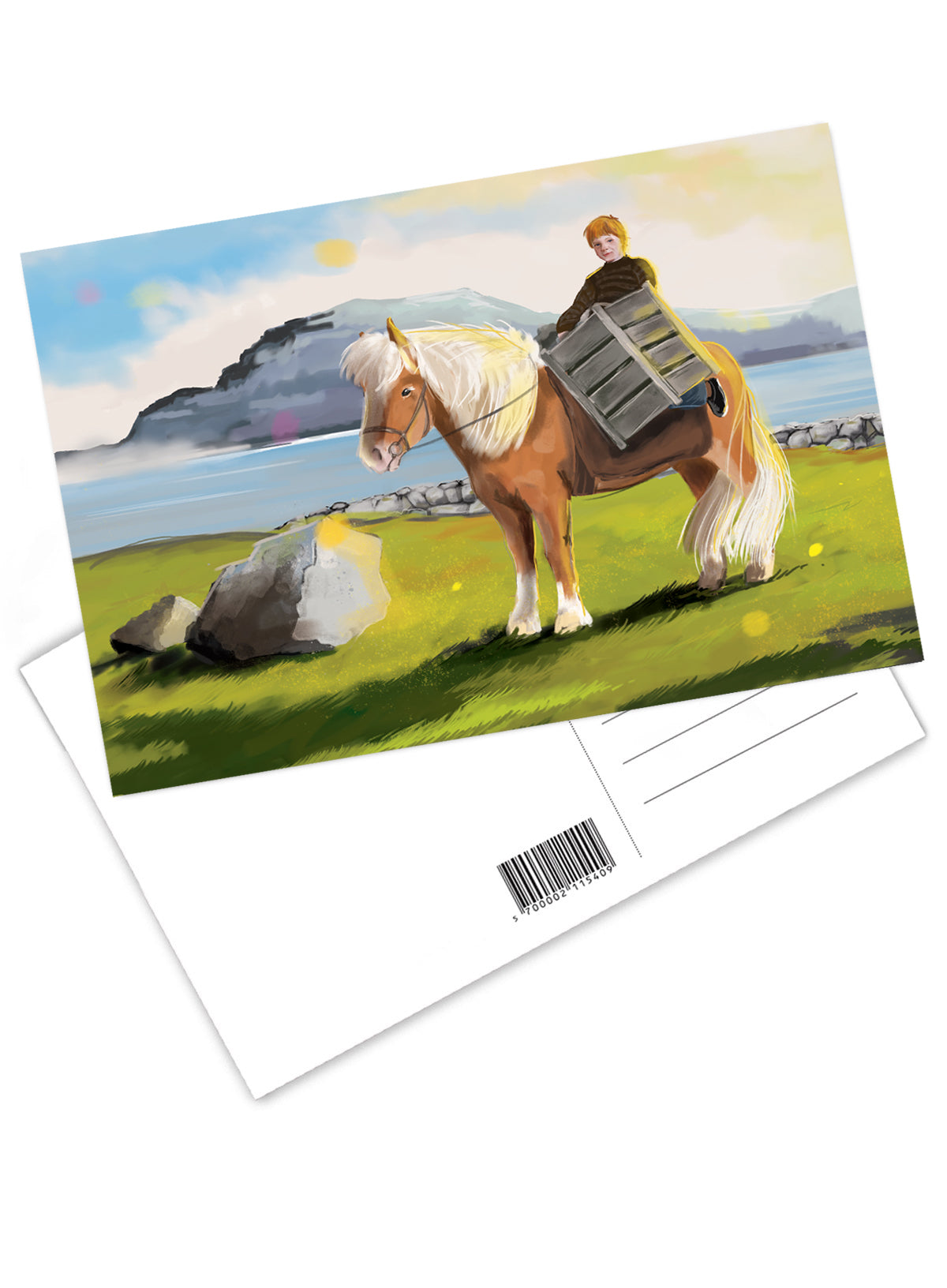 Postcard - Burtur á heiði