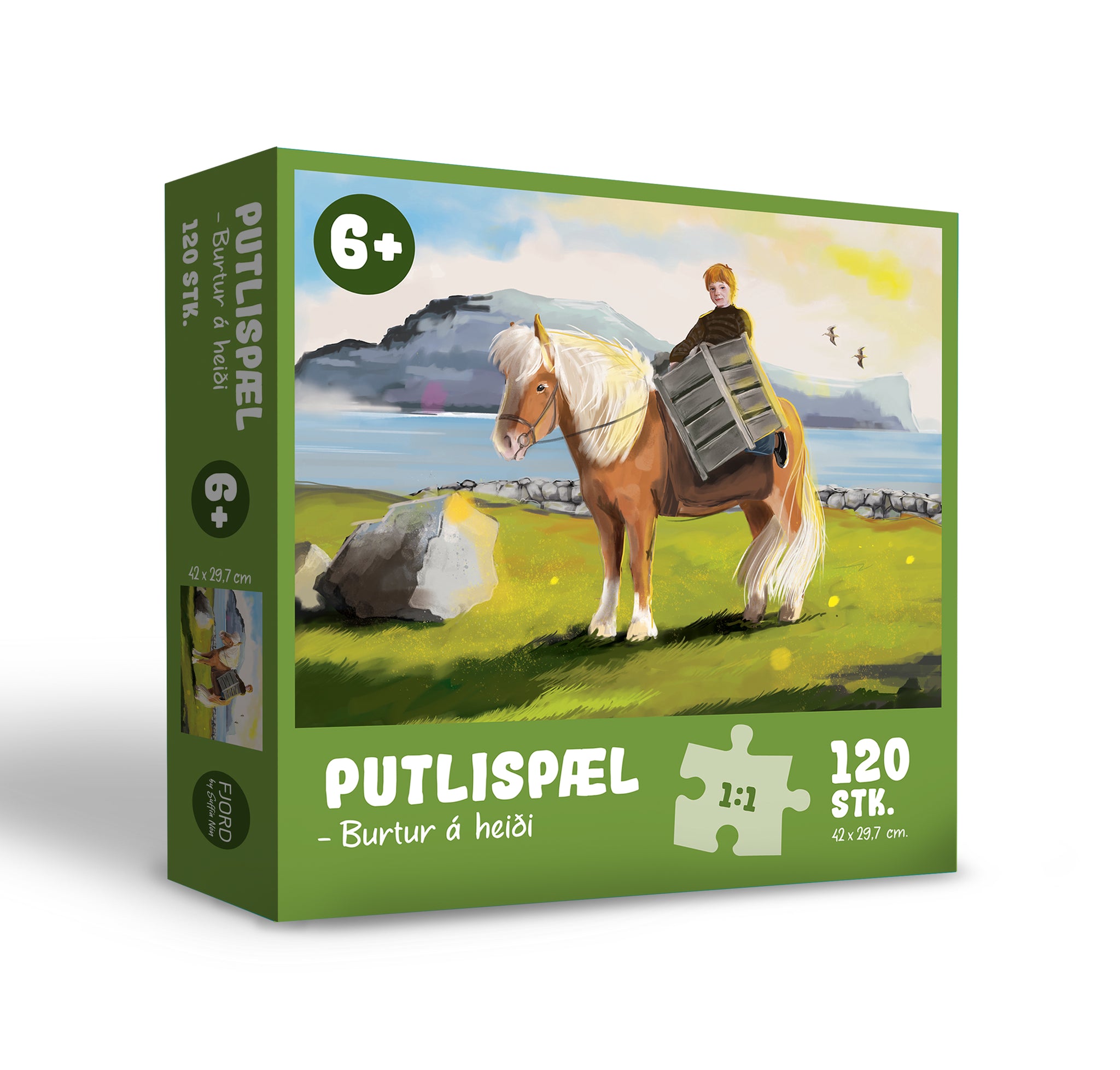 Puzzle 120 pcs. - Burtur á heiði